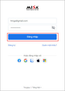 Đăng ký tài khoản MISA eSign – Help MISA QLTS